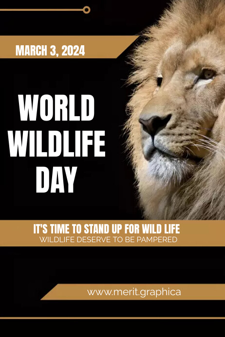 World Wildlife Day 2024 Template | PosterMyWall