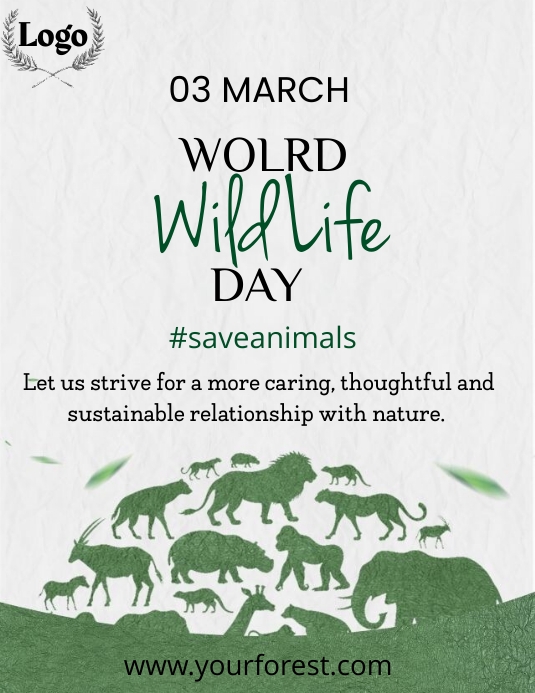 World Wildlife Day Template | PosterMyWall
