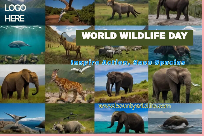 Plantilla de world wildlife day poster | PosterMyWall