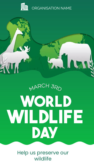 world wildlife flyers Template | PosterMyWall
