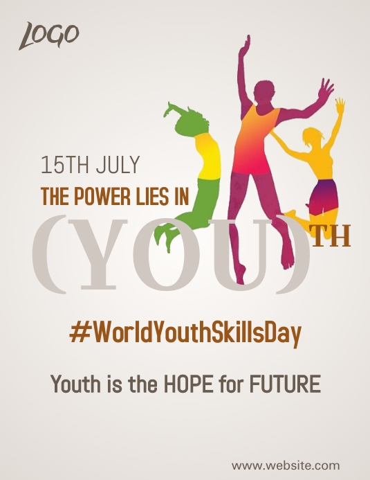 Plantilla de World Youth Skills Day | PosterMyWall