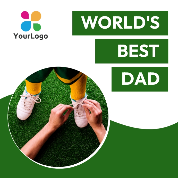 Worlds best dad Template | PosterMyWall