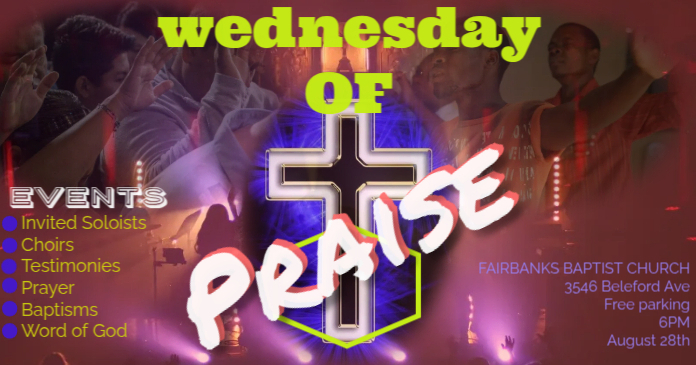 Copy of worship, church, iglesia, praise, program, mu | PosterMyWall