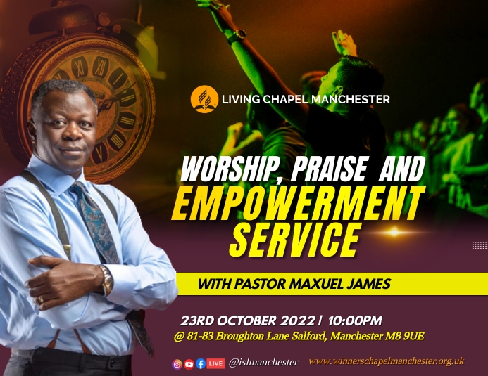 Plantilla de worship and praise | PosterMyWall