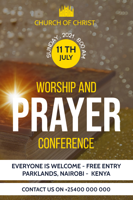 Prayer Church Banner