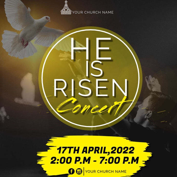 Copy of Worship Concert | PosterMyWall