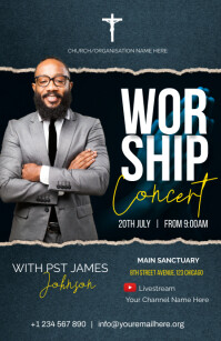 worship concert Template | PosterMyWall