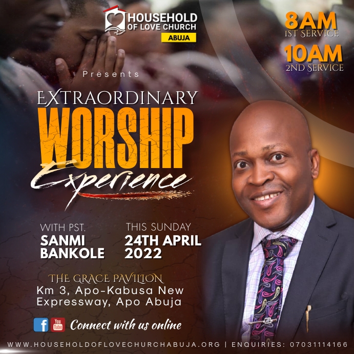 WORSHIP CONFERENCE 2022 (2) Template | PosterMyWall