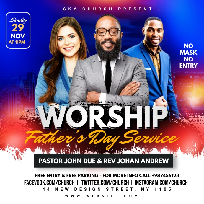 worship conference Template | PosterMyWall