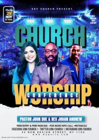 worship conference Template | PosterMyWall