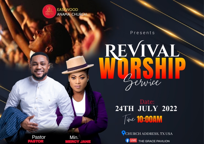 Copy of WORSHIP CONFERENCE FLYER 2022 (18) | PosterMyWall