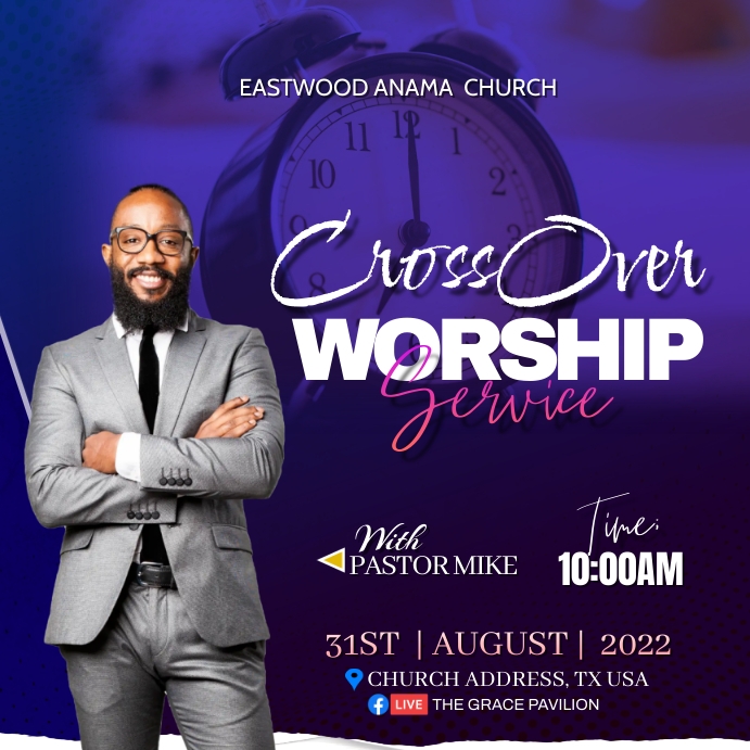 WORSHIP CONFERENCE FLYER 2022 (31) Template | PosterMyWall