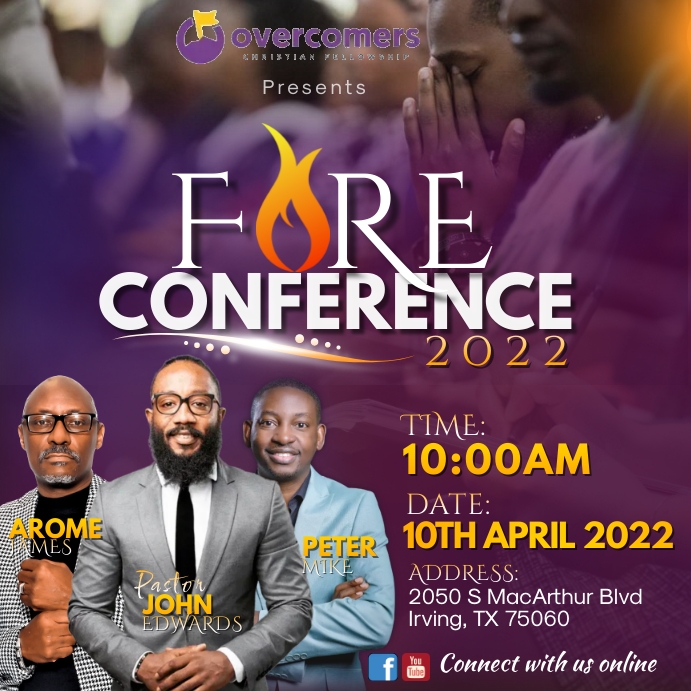 Copy of WORSHIP CONFERENCE FLYER90 (1) | PosterMyWall