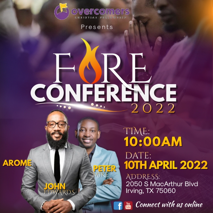 WORSHIP CONFERENCE FLYER90 (8) Template | PosterMyWall