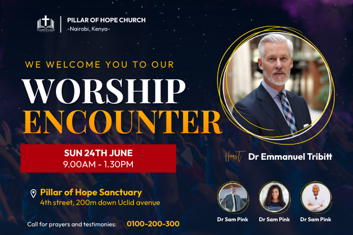 Worship encounter Template | PosterMyWall