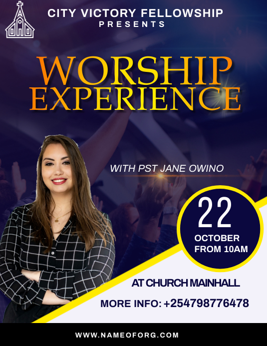 Copy of Worship Experience | PosterMyWall