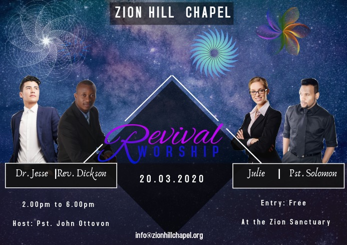 Worship Program Template