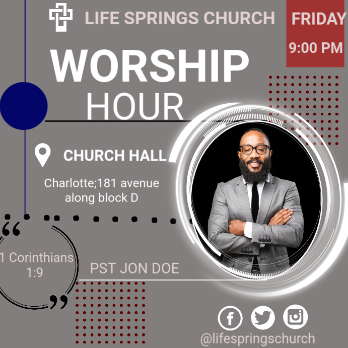 Copy of WORSHIP EXPLOSION (1) | PosterMyWall