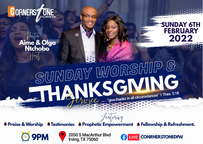 WORSHIP FLYER (14) Template | PosterMyWall