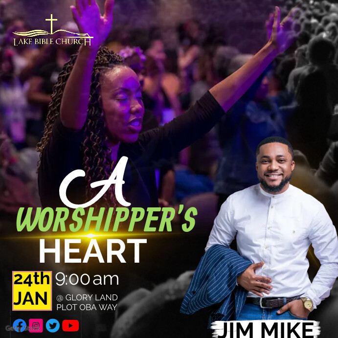 worship flyer Template | PosterMyWall