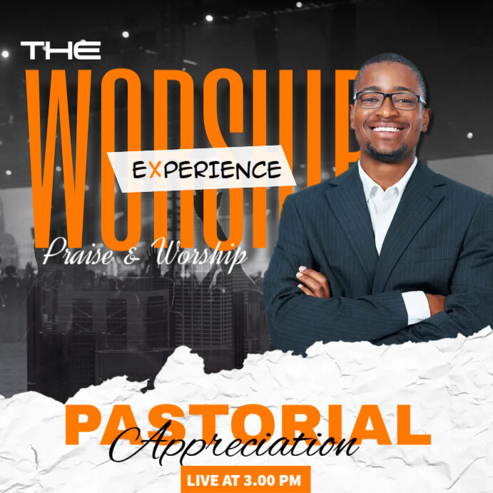 Worship Meeting Template | PosterMyWall