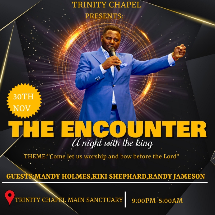 WORSHIP NIGHT POSTER Template | PosterMyWall