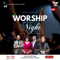 Worship night Template | PosterMyWall