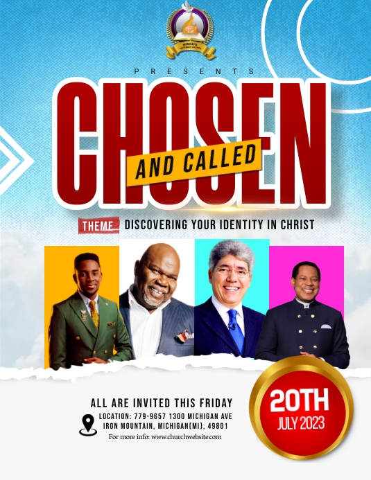 Chosen To Serve Pics Flyers