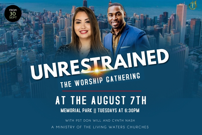 worship service Template | PosterMyWall