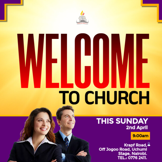 Modèle welcome service ad | PosterMyWall