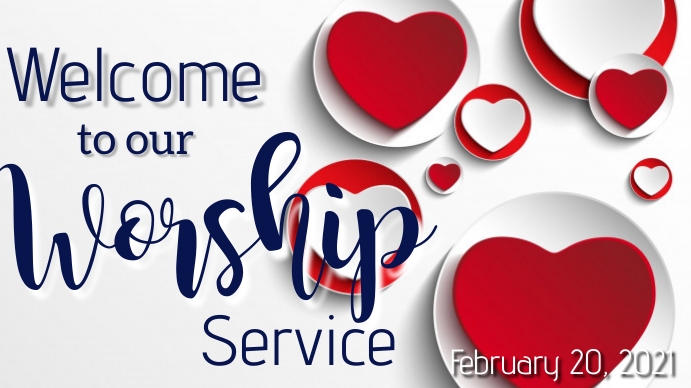 Worship Service_February_2 Template | PosterMyWall