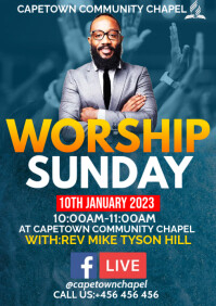 compassion sunday flyer template | PosterMyWall