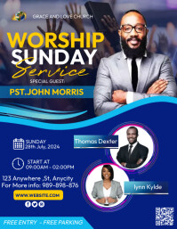 revival sunday service Template | PosterMyWall