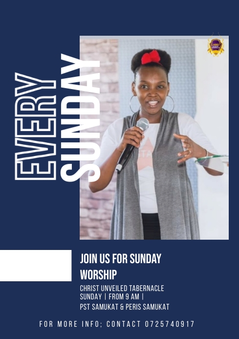 Worship sunday service Template | PosterMyWall