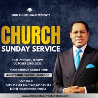 sunday service Template | PosterMyWall