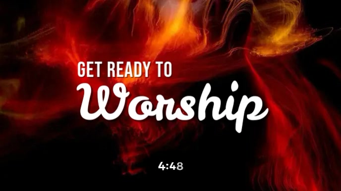 Copy of Worship Welcome Timer | PosterMyWall