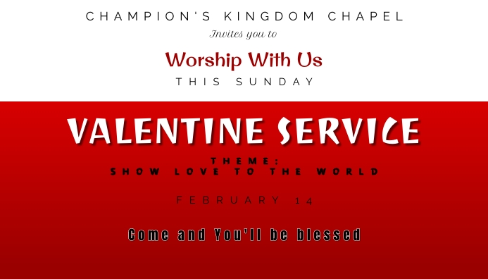 Worship with us Template | PosterMyWall