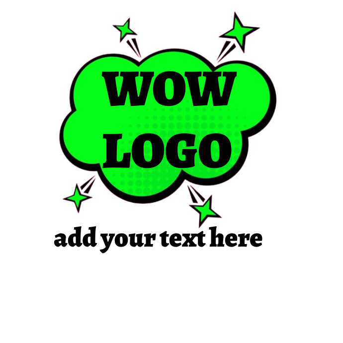 wow logo Template | PosterMyWall