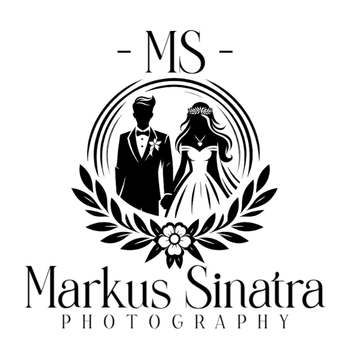 Wreath Couple Wedding Ceremony Photography Transparent Logo Maker ...