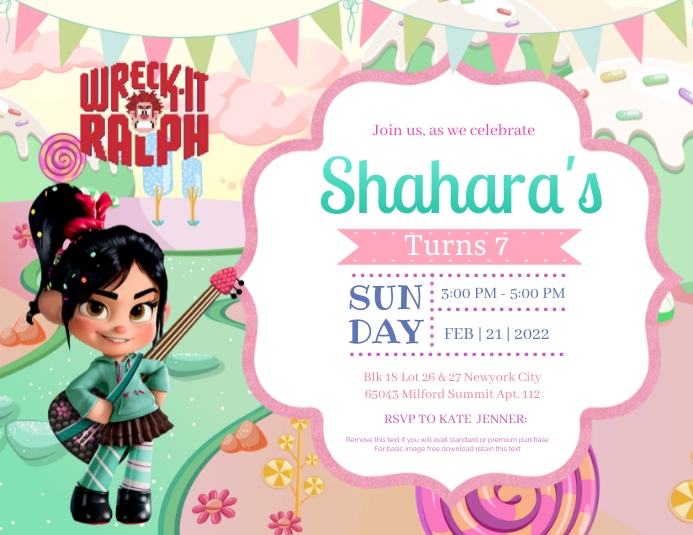 Copy of Wreck it Ralph | PosterMyWall