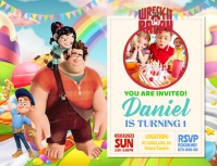 Wreck it Ralph Template | PosterMyWall