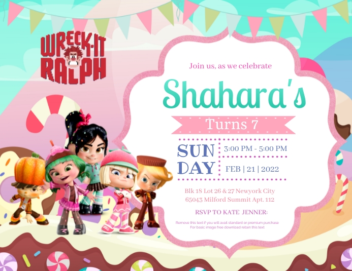 Copy of Wreck it Ralph | PosterMyWall