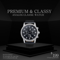 WRIST WATCH SALE FLYERS Template | PosterMyWall