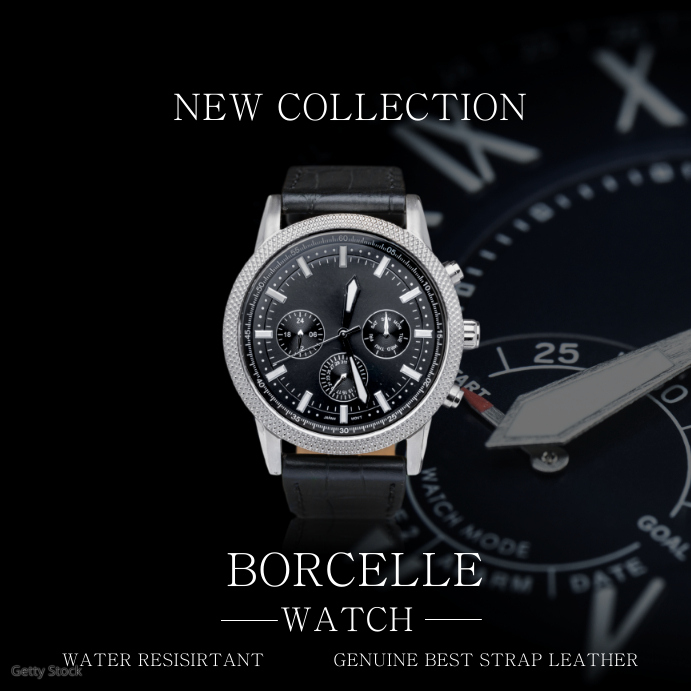 WRIST WATCH SALE FLYERS Template | PosterMyWall