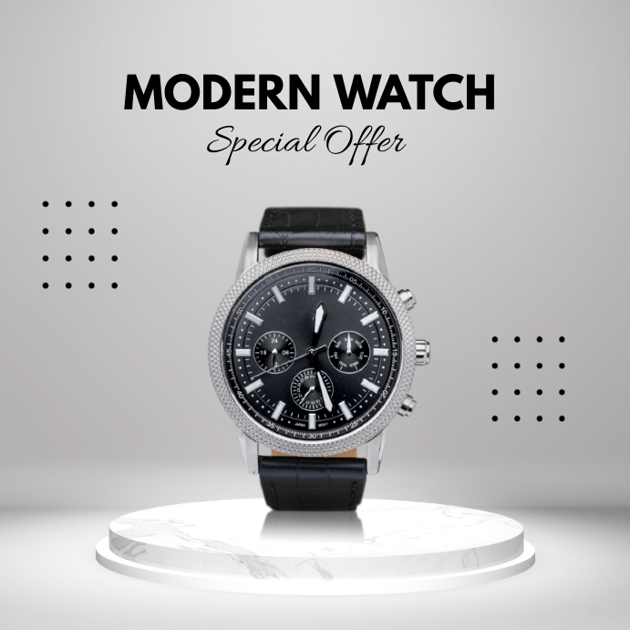 WRIST WATCH SALE FLYERS Template | PosterMyWall