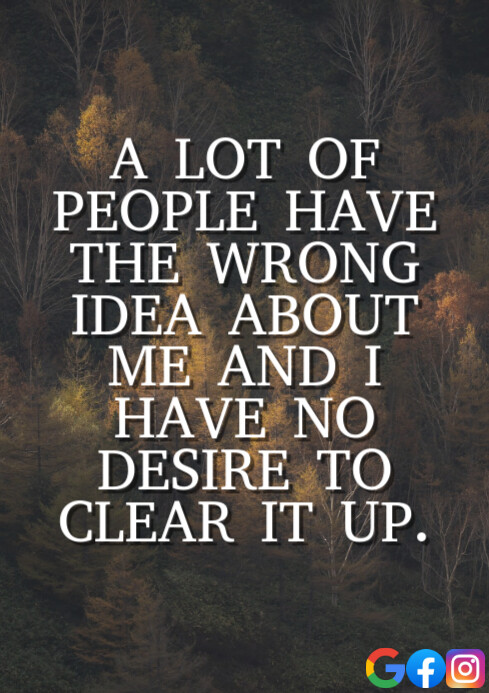 WRONG IDEA QUOTE TEMPLATE | PosterMyWall