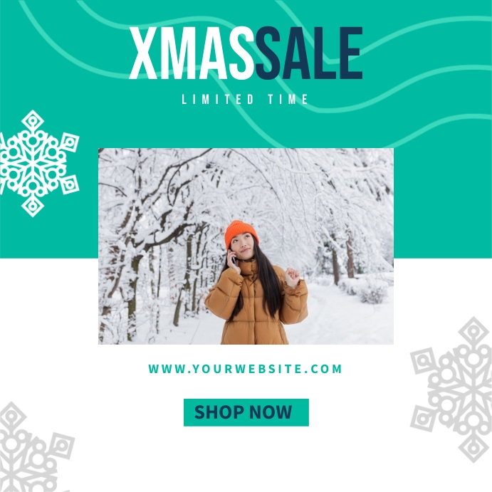 X'Mas Sale Flyer Template | PosterMyWall