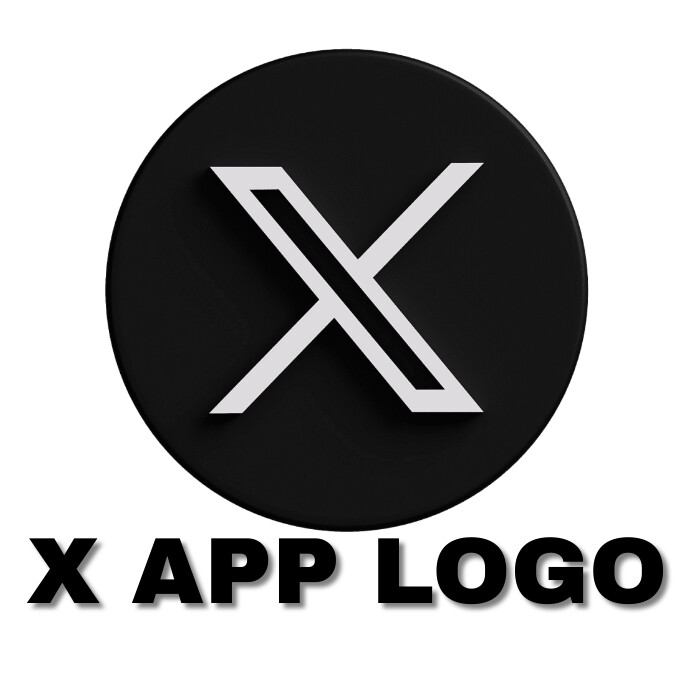 X APP LOGO Template | PosterMyWall