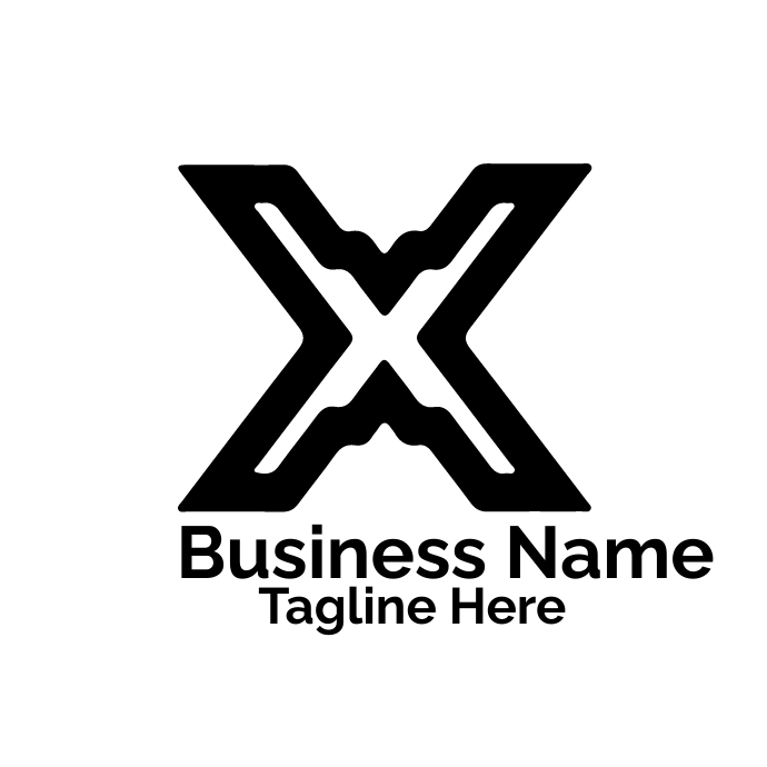 Copy of X as alphabet logo | PosterMyWall