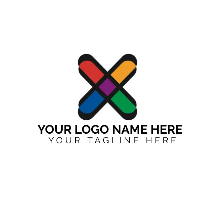 X Logo Template | PosterMyWall